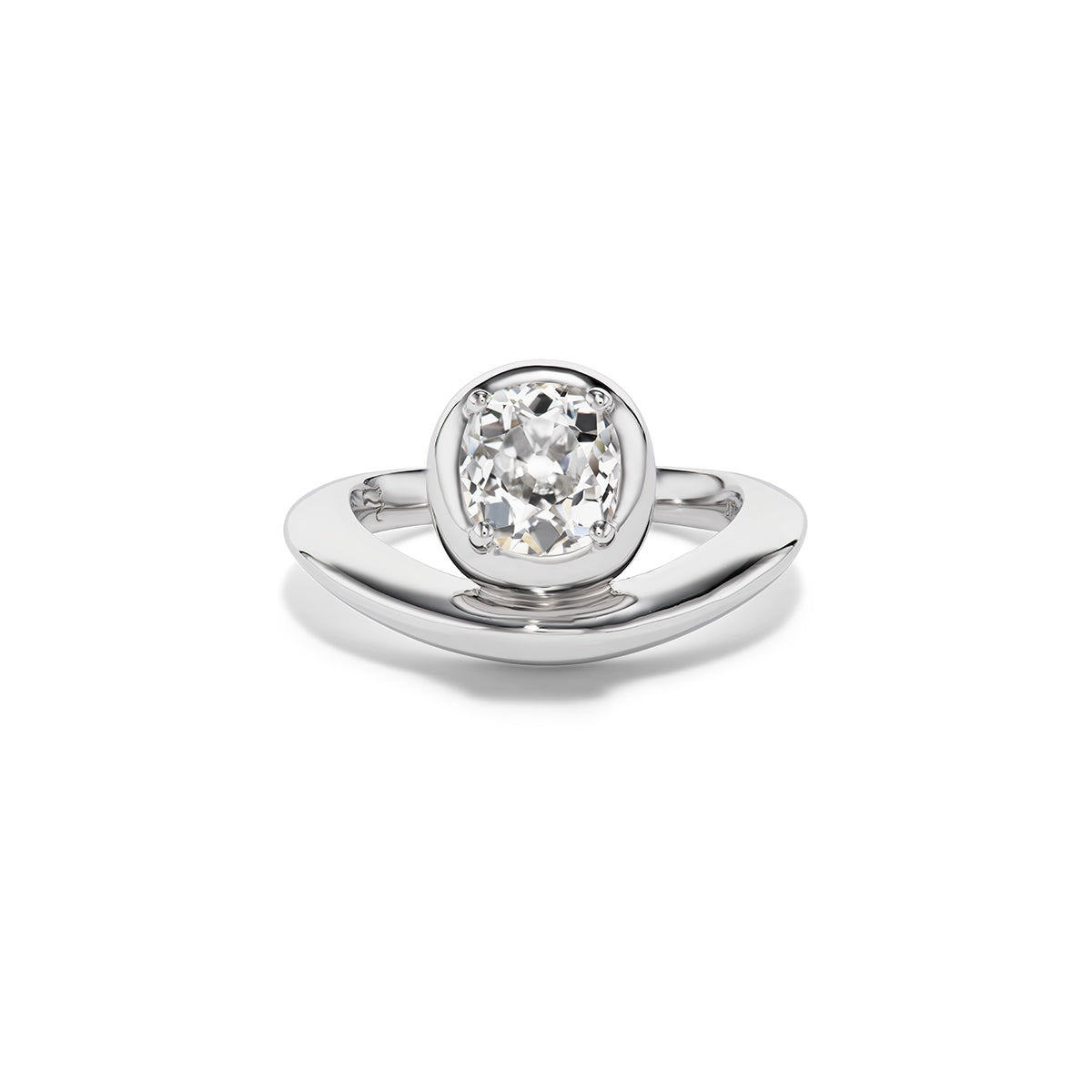 1.52ct Platinum Perch