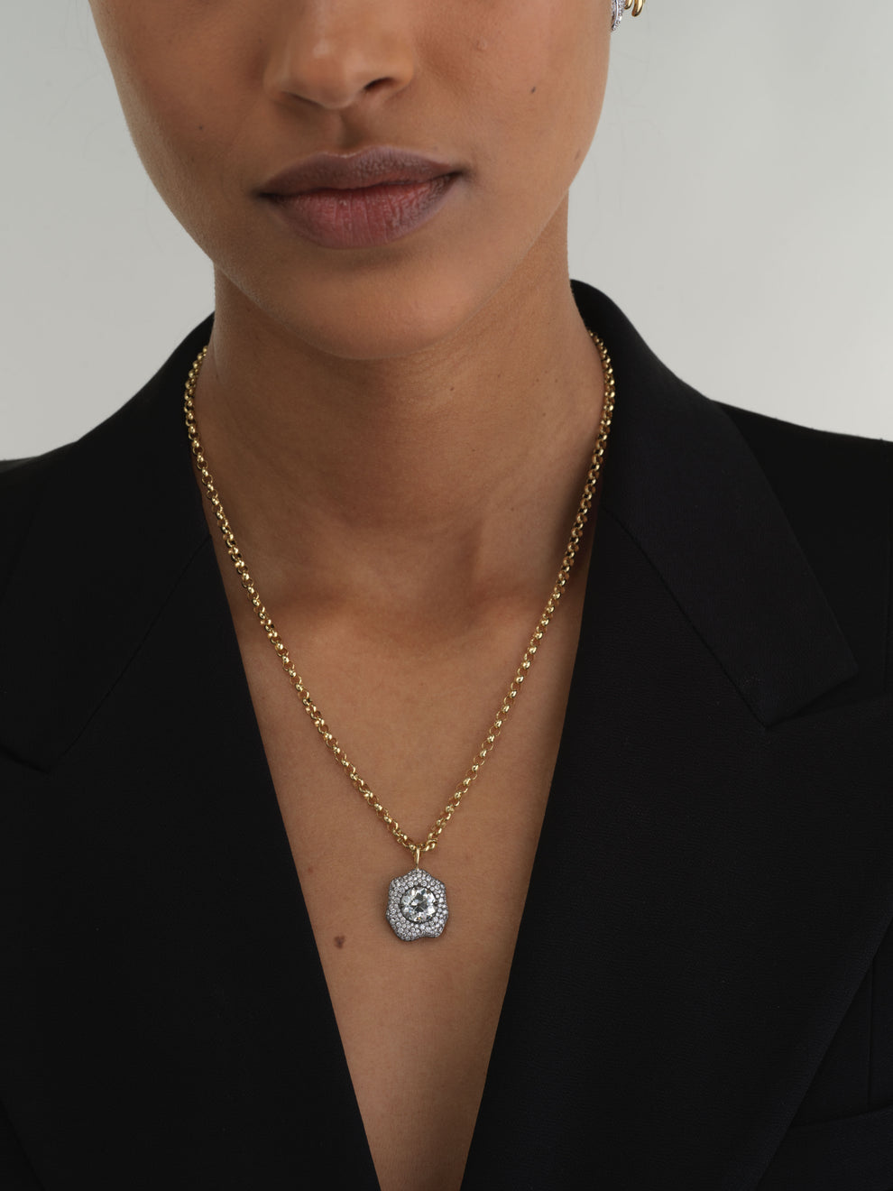 Diamond Flora Pendant